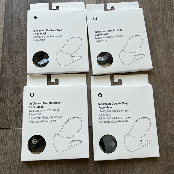 lululemon athletica | Accessories | Set Of 4 Lululemon Double Strap ...